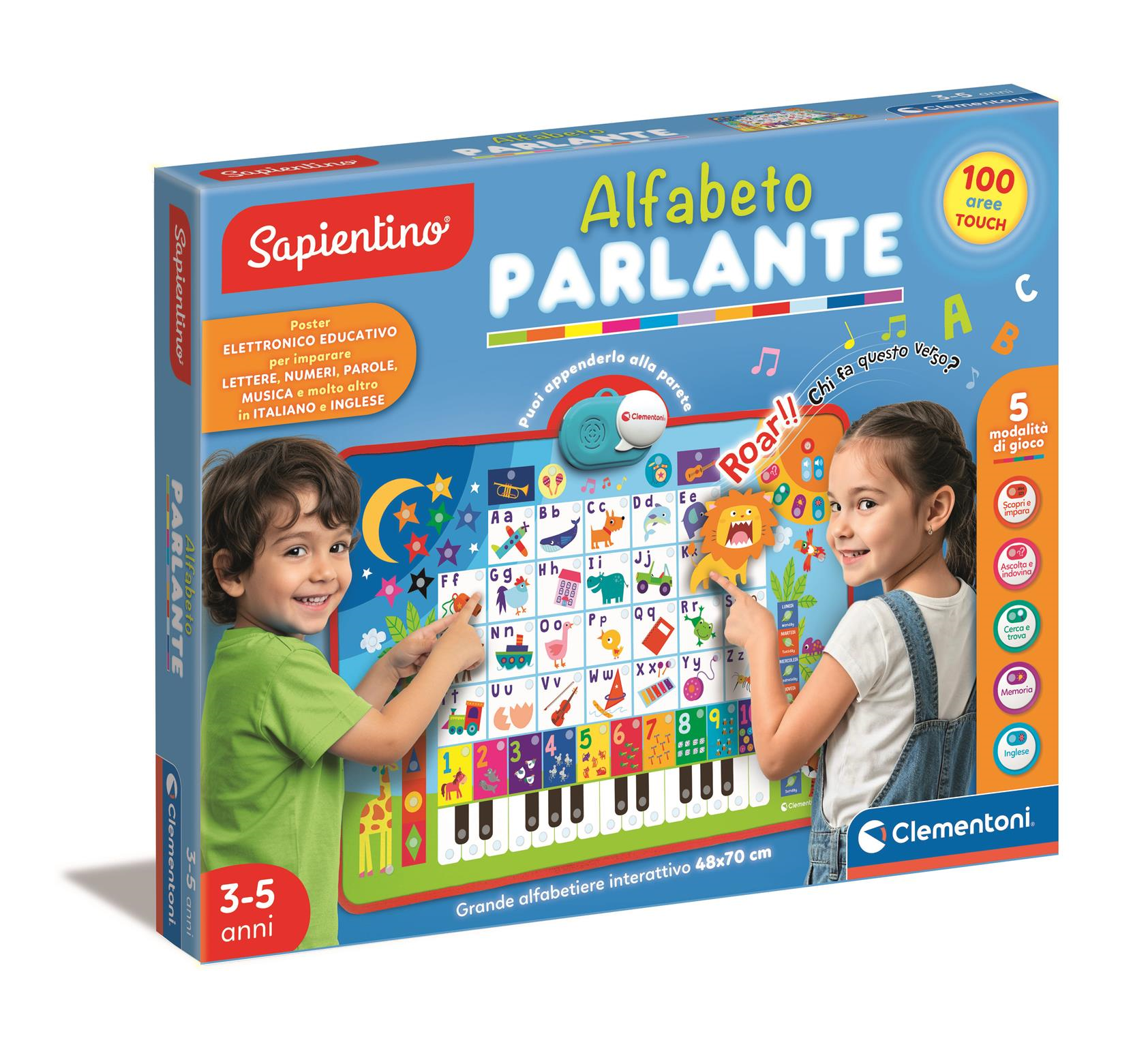 Sapientino - Alfabeto Parlante - Codice 16665 – Helpdesk Clementoni