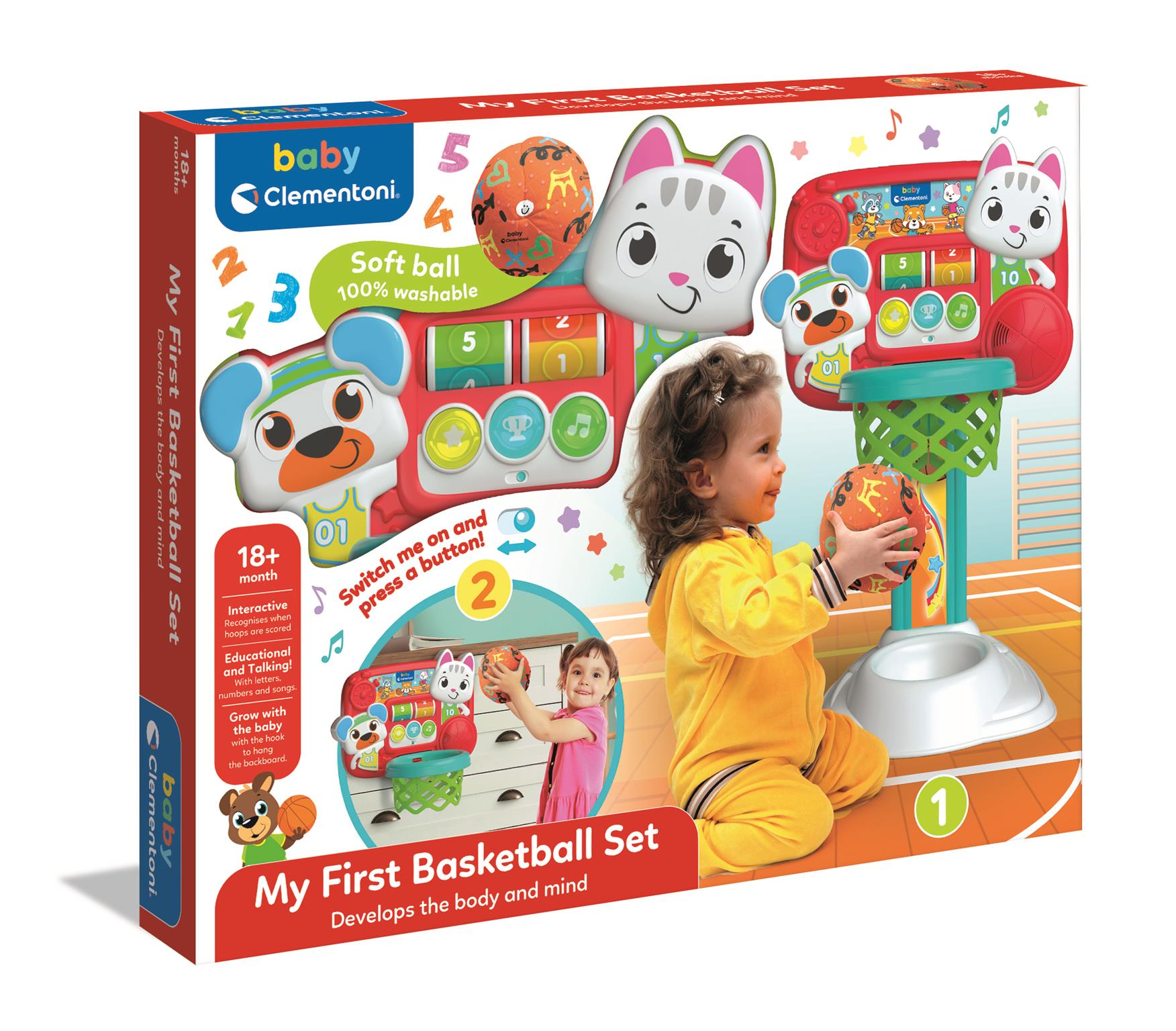 Baby Clementoni - My First Basketball Set - Code 61440 – Helpdesk ...