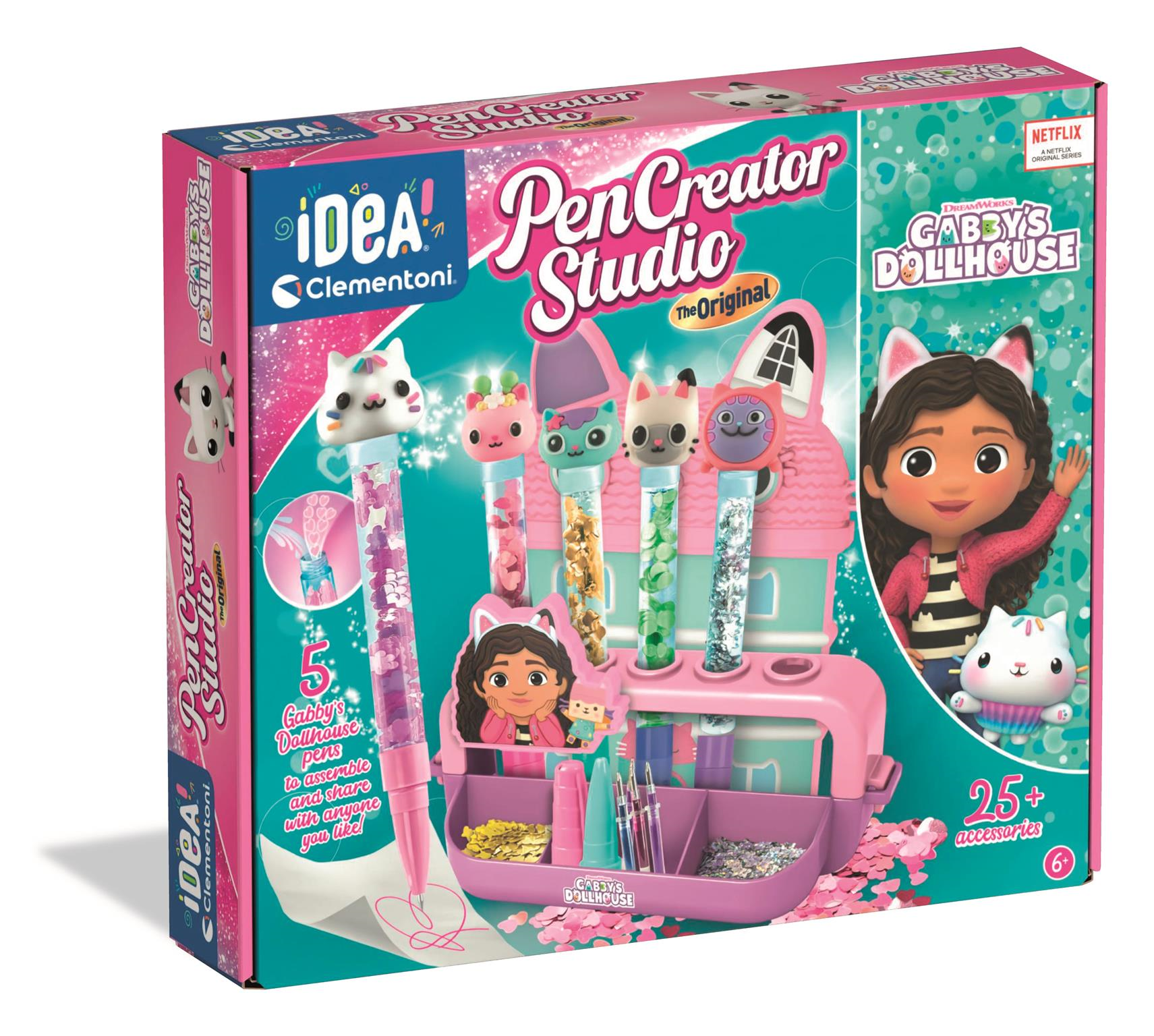 Idea Clementoni - Pen Creator Studio Gabby's Dollhouse - Cod. 18203 ...